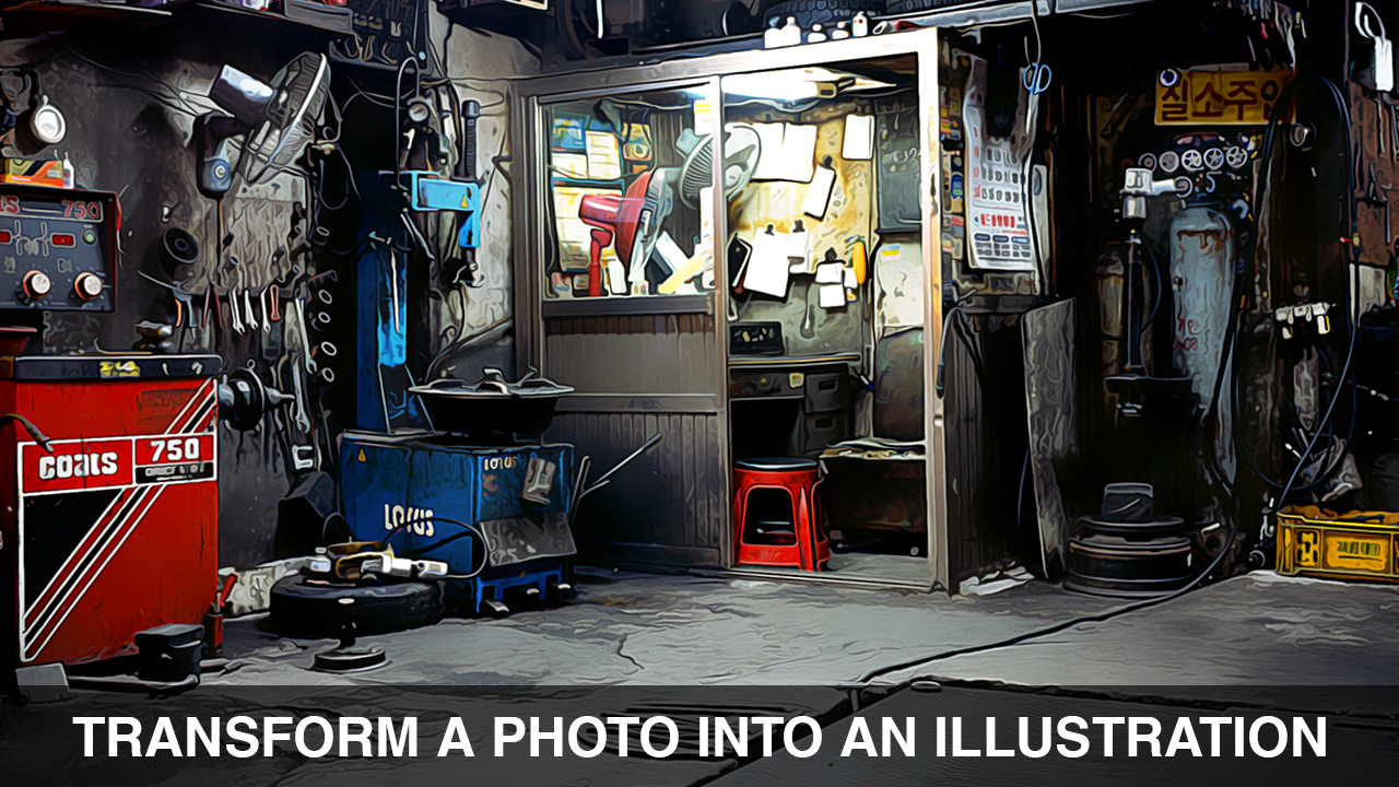 Transform a Photo into an Illustration with Photoshop