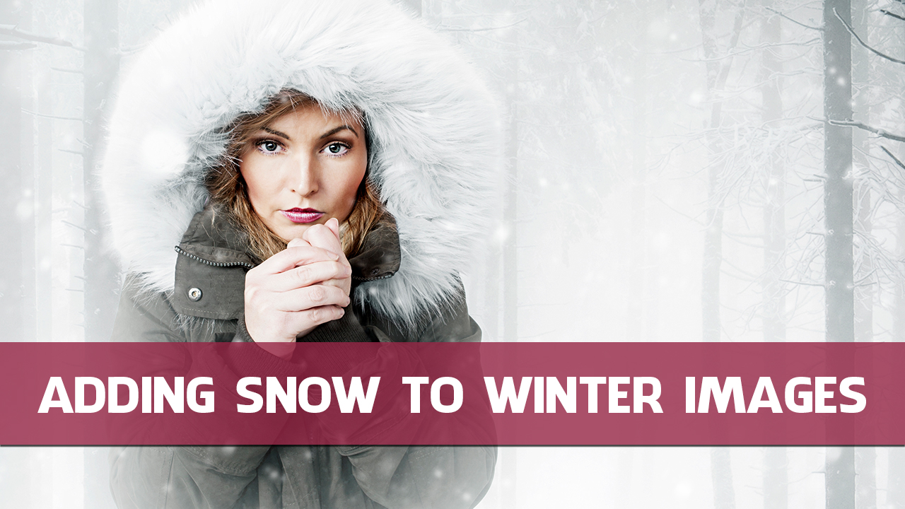 Adding Snow to Winter Photos in Photoshop - TipSquirrel